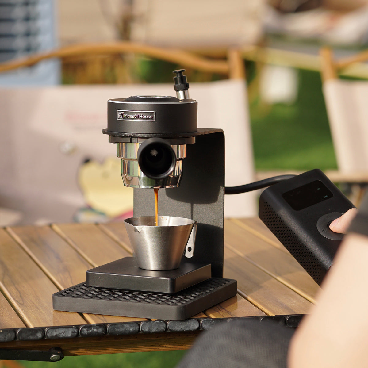 Maespresso 58 Pneumatic Manual Espresso Maker, Effortlessly Pressure C ...
